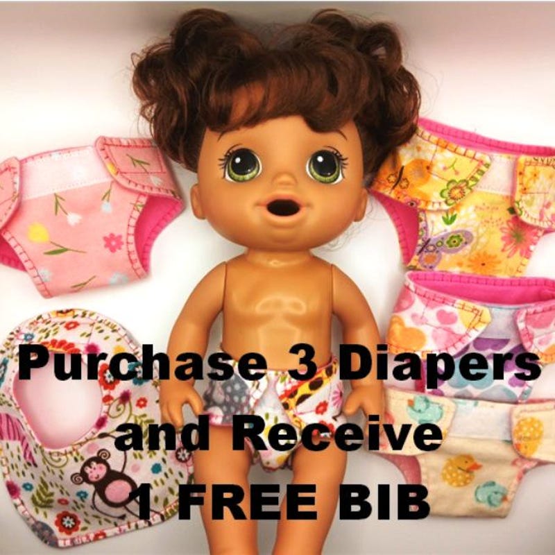Baby Alive Diapers - Etsy
