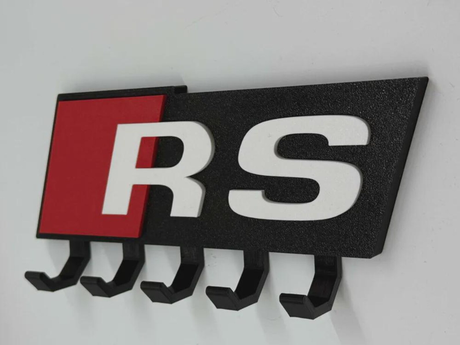 Audi RS Key Holder – Wall Mounted 3D Printed Key Rack, Car Enthusiast ...