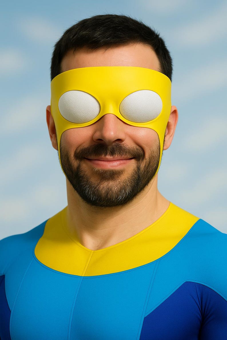 Invincible Superhero Mask | Custom Cosplay Helmet | Personalized 3D ...
