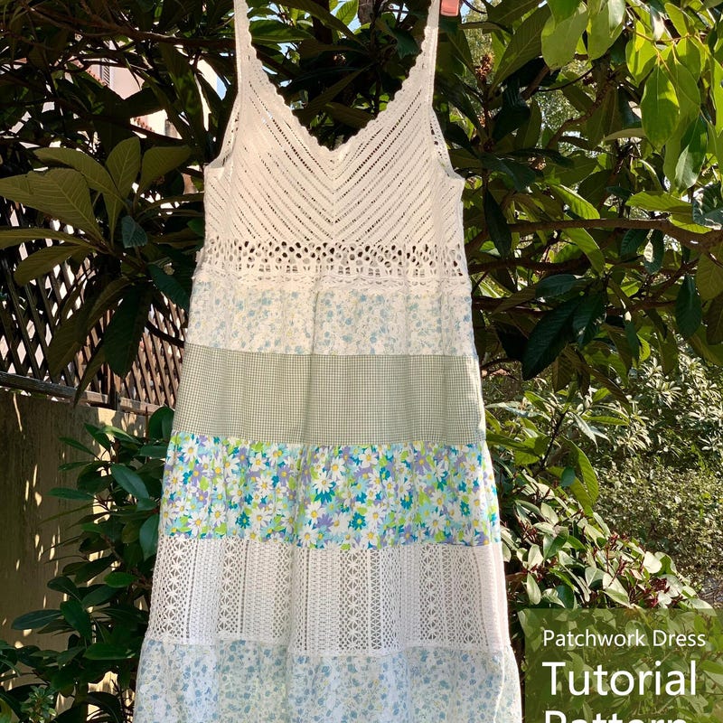 Patchwork Dress - Etsy