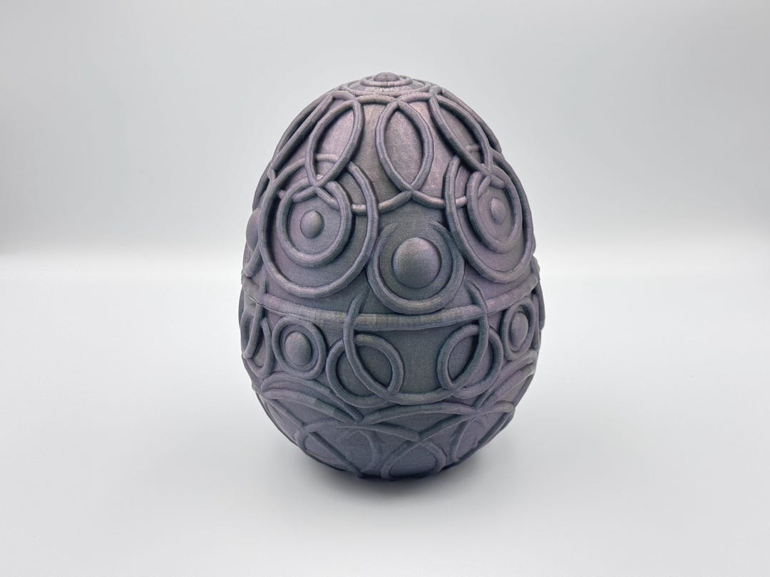 Celestial Dragon Egg Container, 3D Printed Keepsake Box or Witchcraft ...