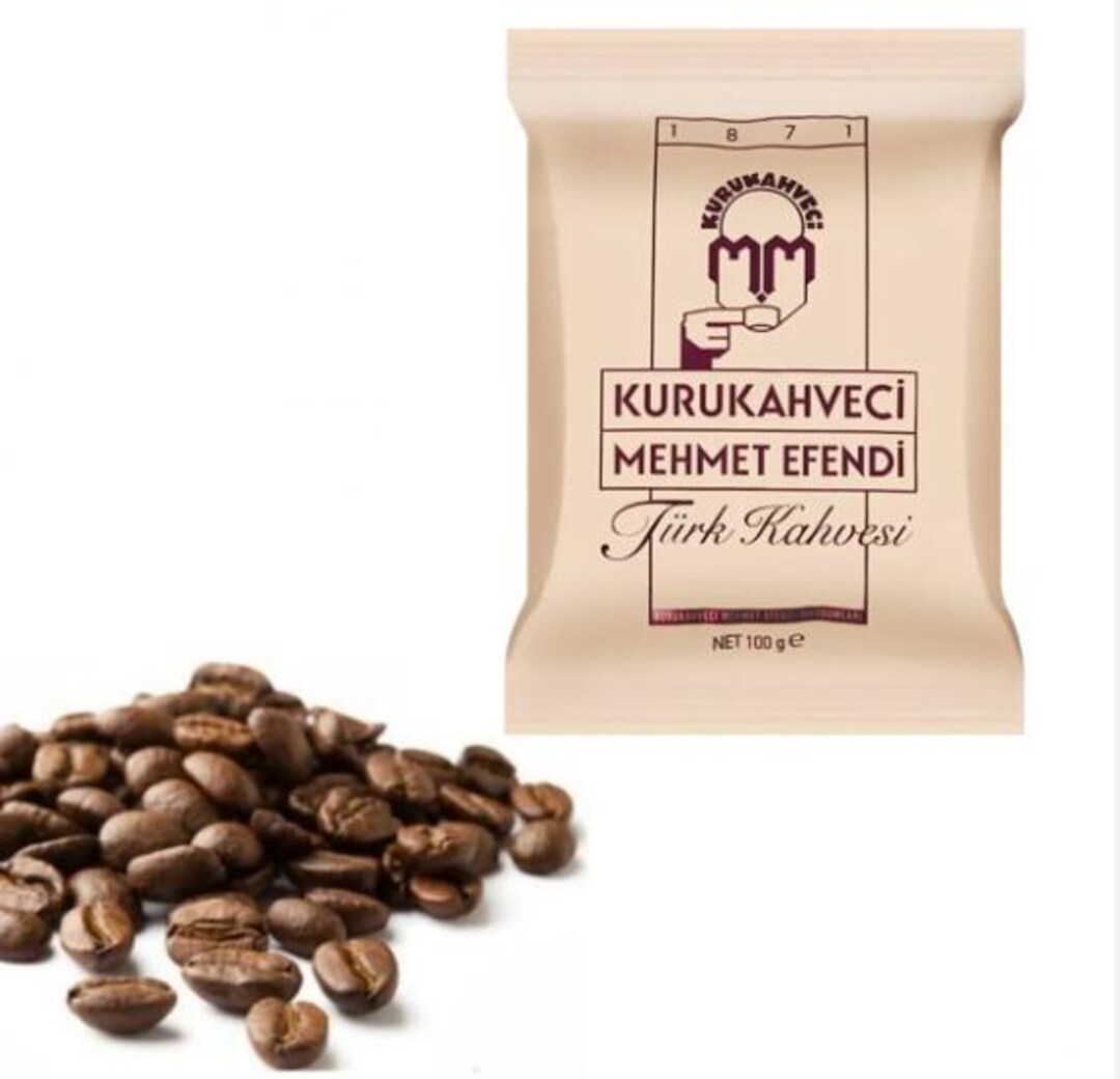 Turkish Coffee Ground Roasted Quality Beans Kurukahveci Mehmet Efendi ...