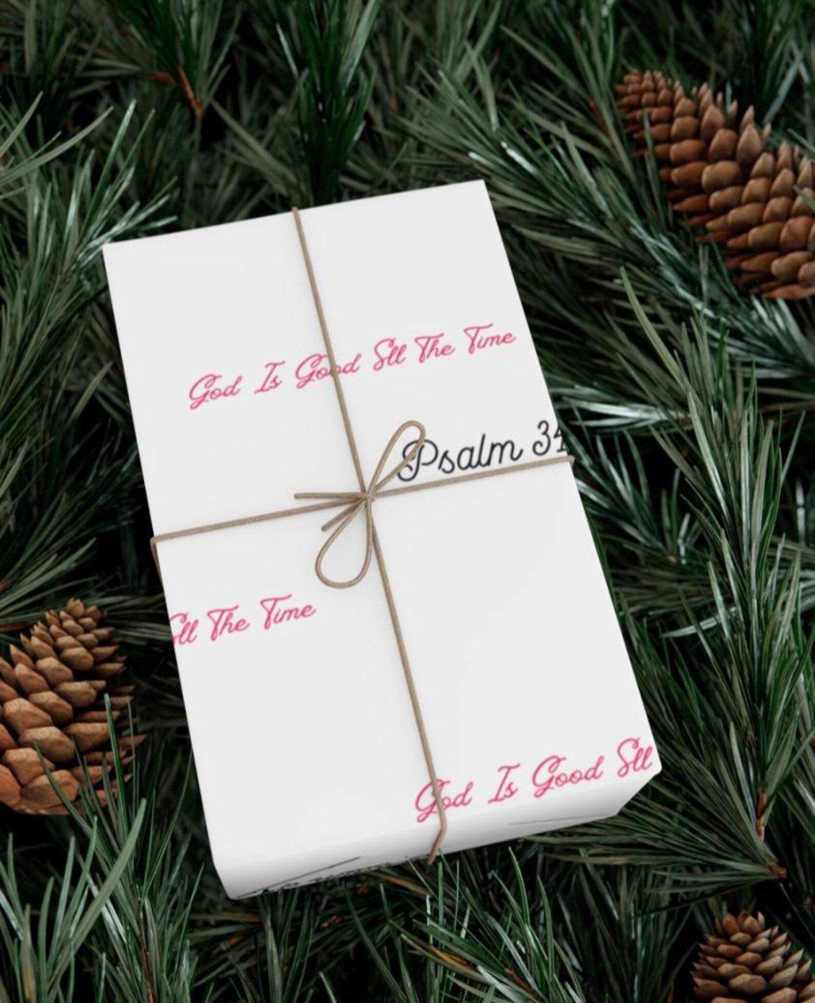 Bible Verse Wrapping Paper - Etsy