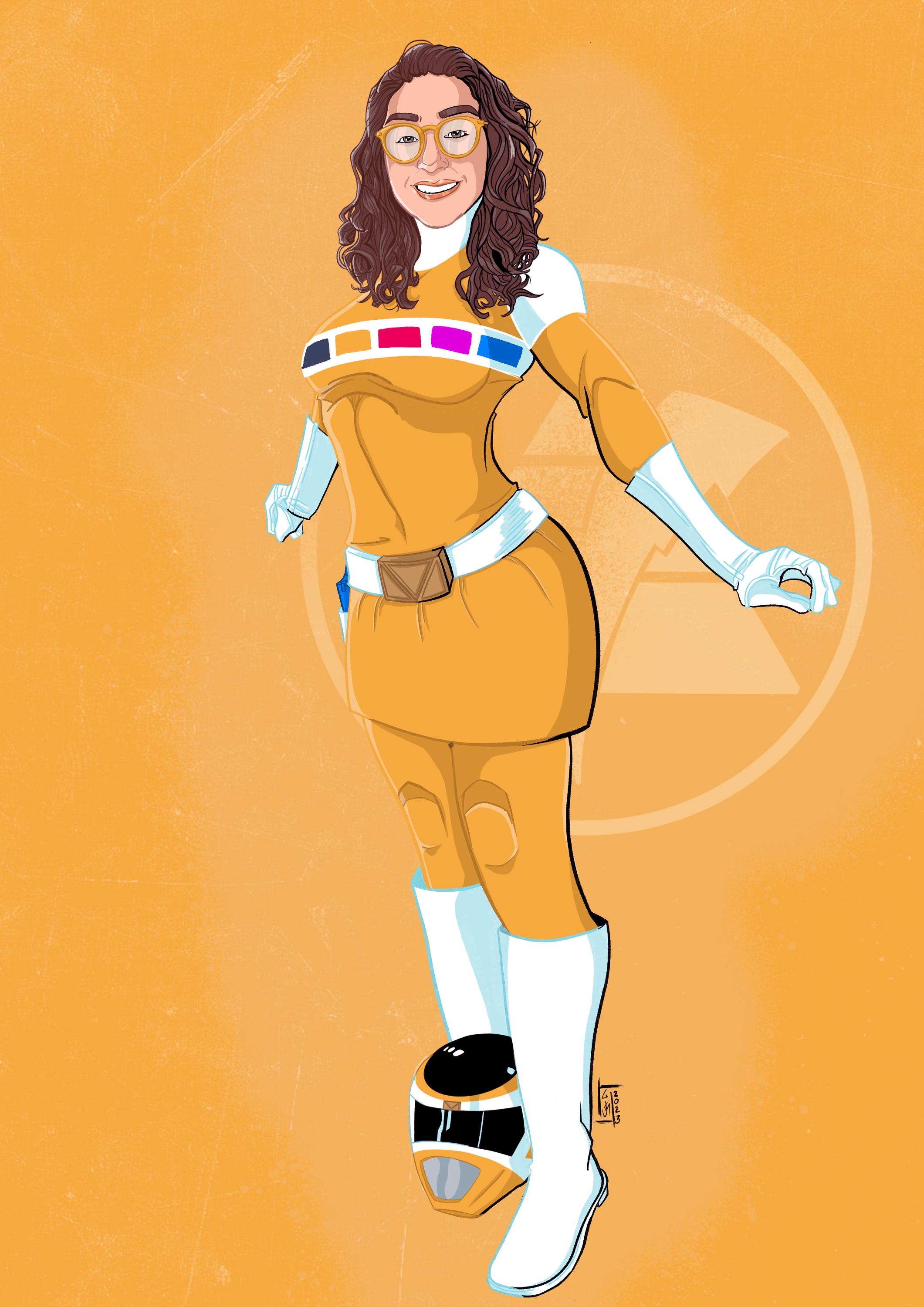 Power Rangers - Digital Art Commissions - A3 Size - Etsy