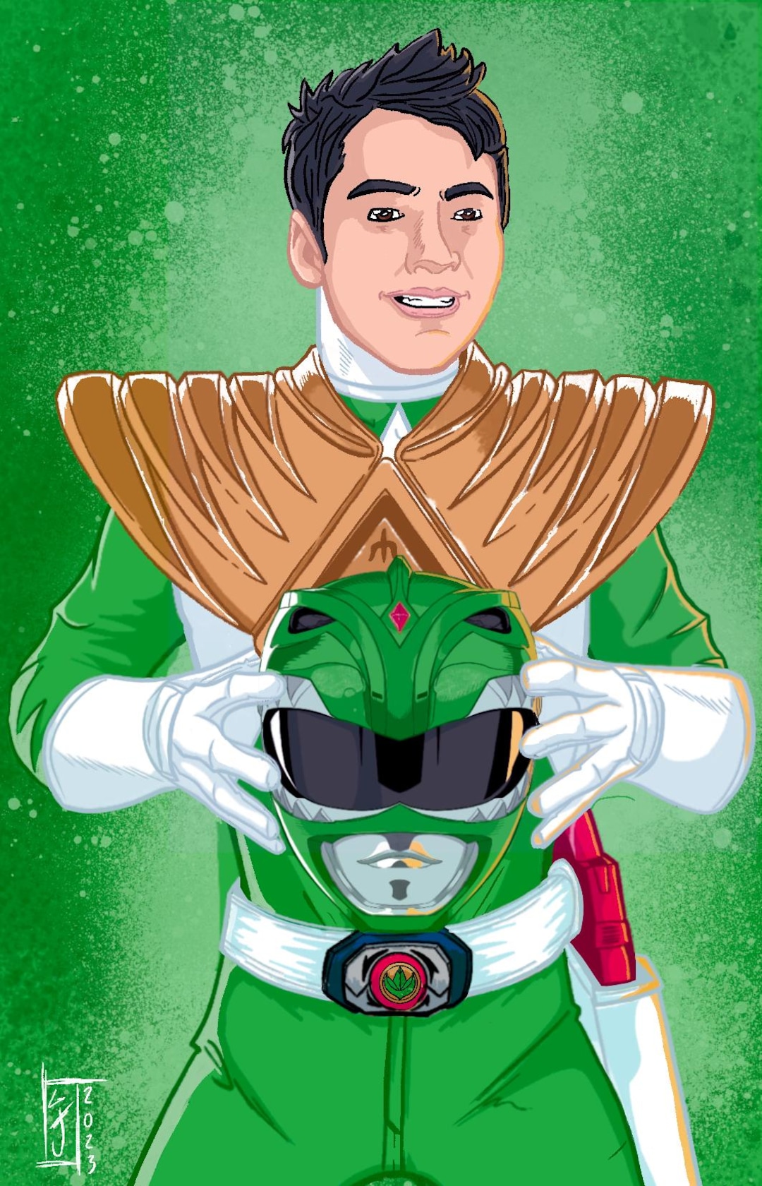 Power Rangers - Digital Art Commissions - A3 Size - Etsy