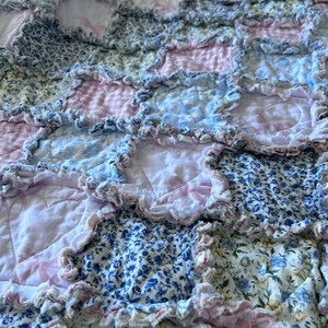 Heart Rag Quilt Lap Quilt Baby Blanket - Etsy