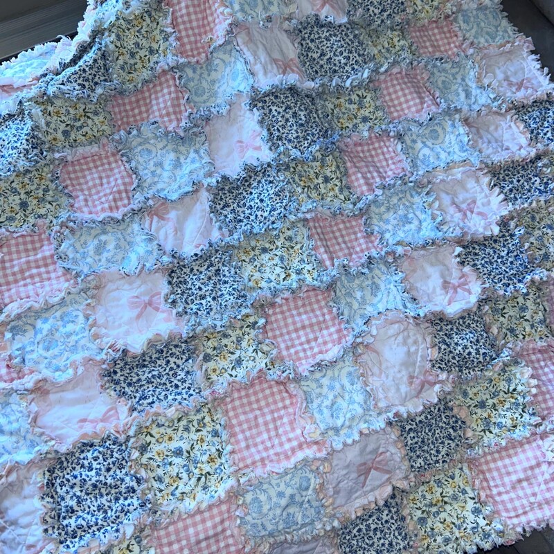 Queen Size Rag Quilt - Etsy