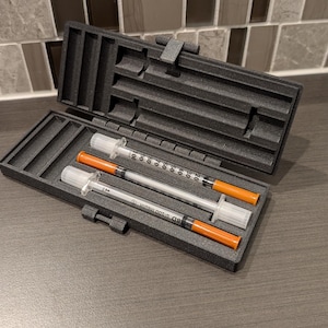 Syringe and Vial Travel Case - Etsy