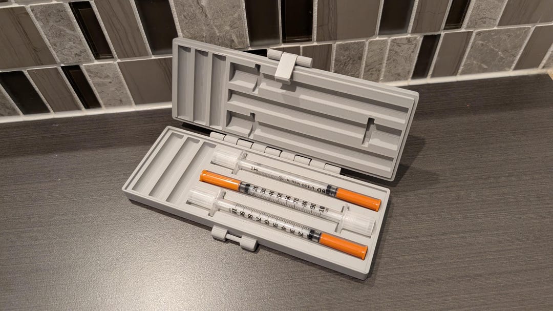 Syringe and Vial Travel Case - Etsy