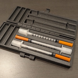 Syringe and Vial Travel Case - Etsy