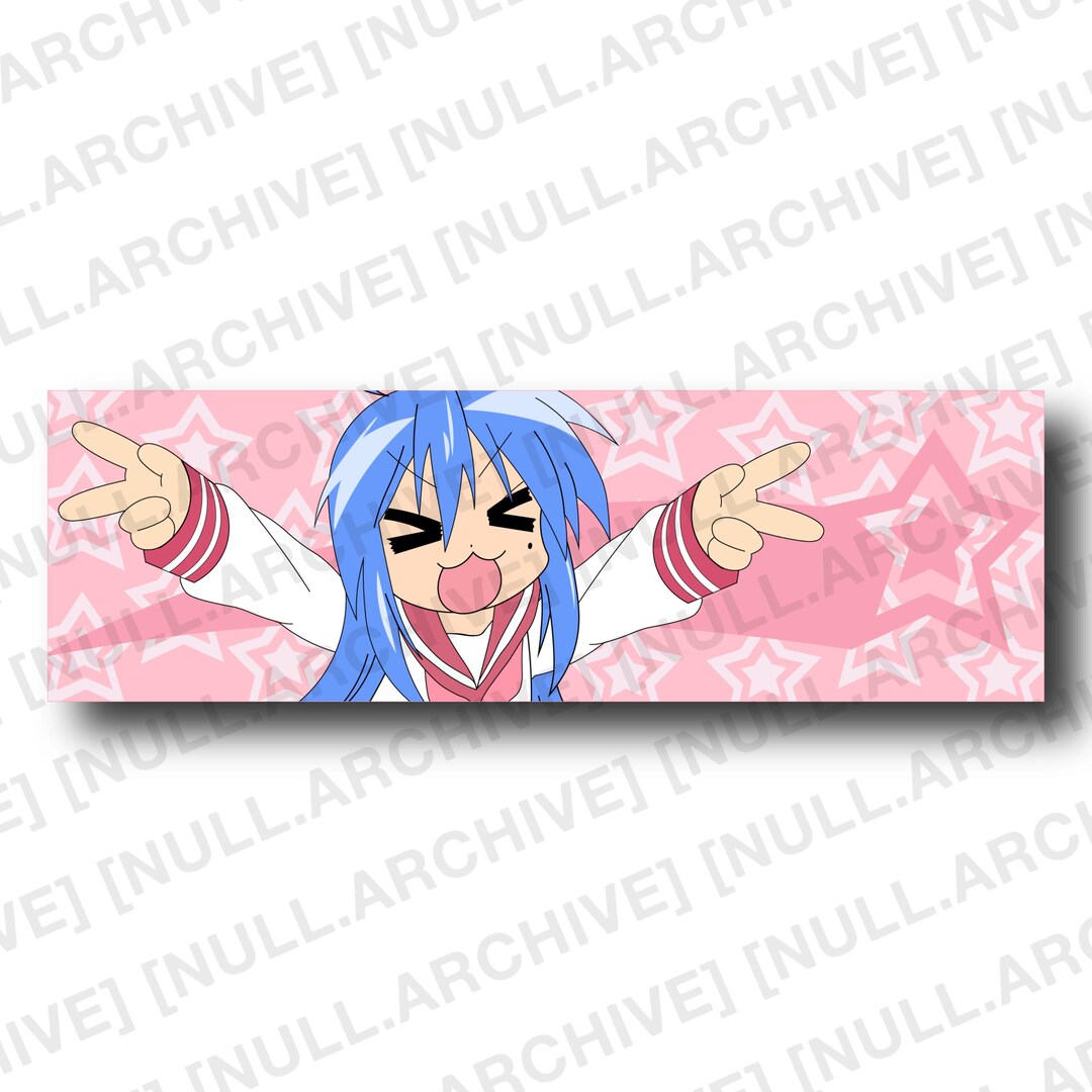 Konata Sticker Decal - Etsy