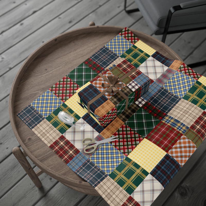 Patchwork Paper - Etsy