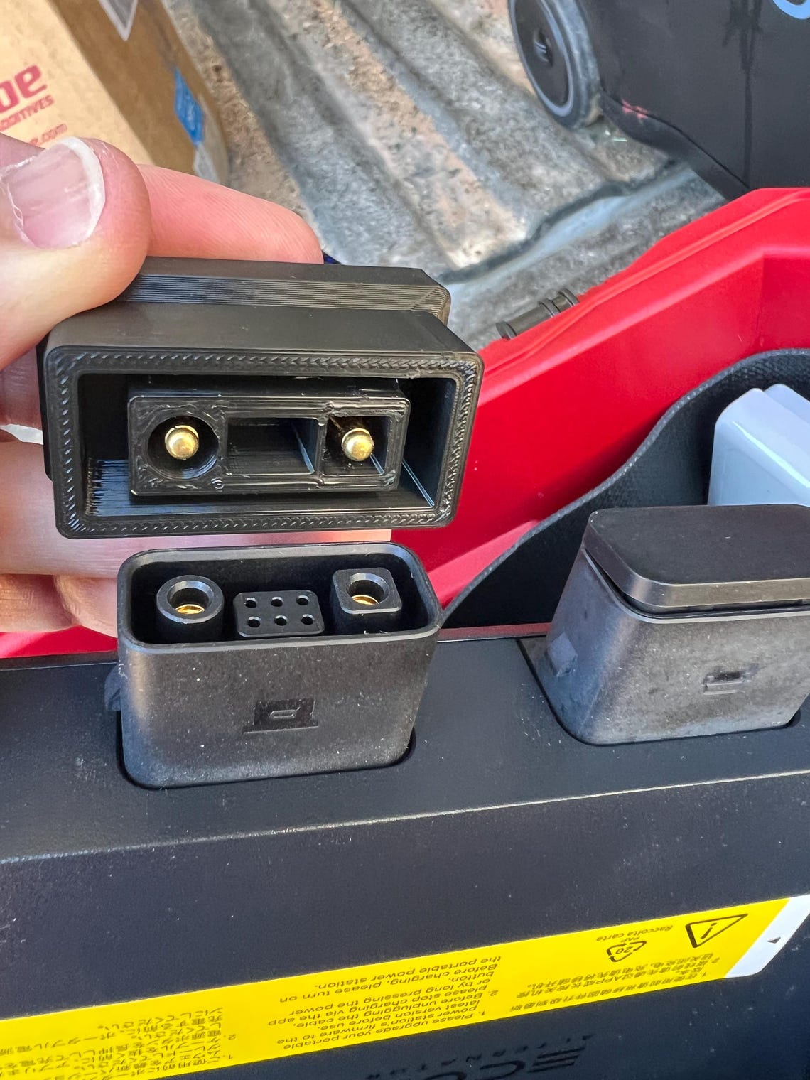 Ecoflow Alternator Charger Output Adapter Plug DIY Kit - Etsy