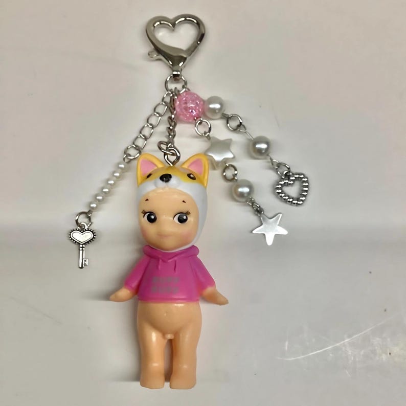 Sonny Angel Keychain Cute Acrylic Kawaii Keychain for Bags, Backpacks ...