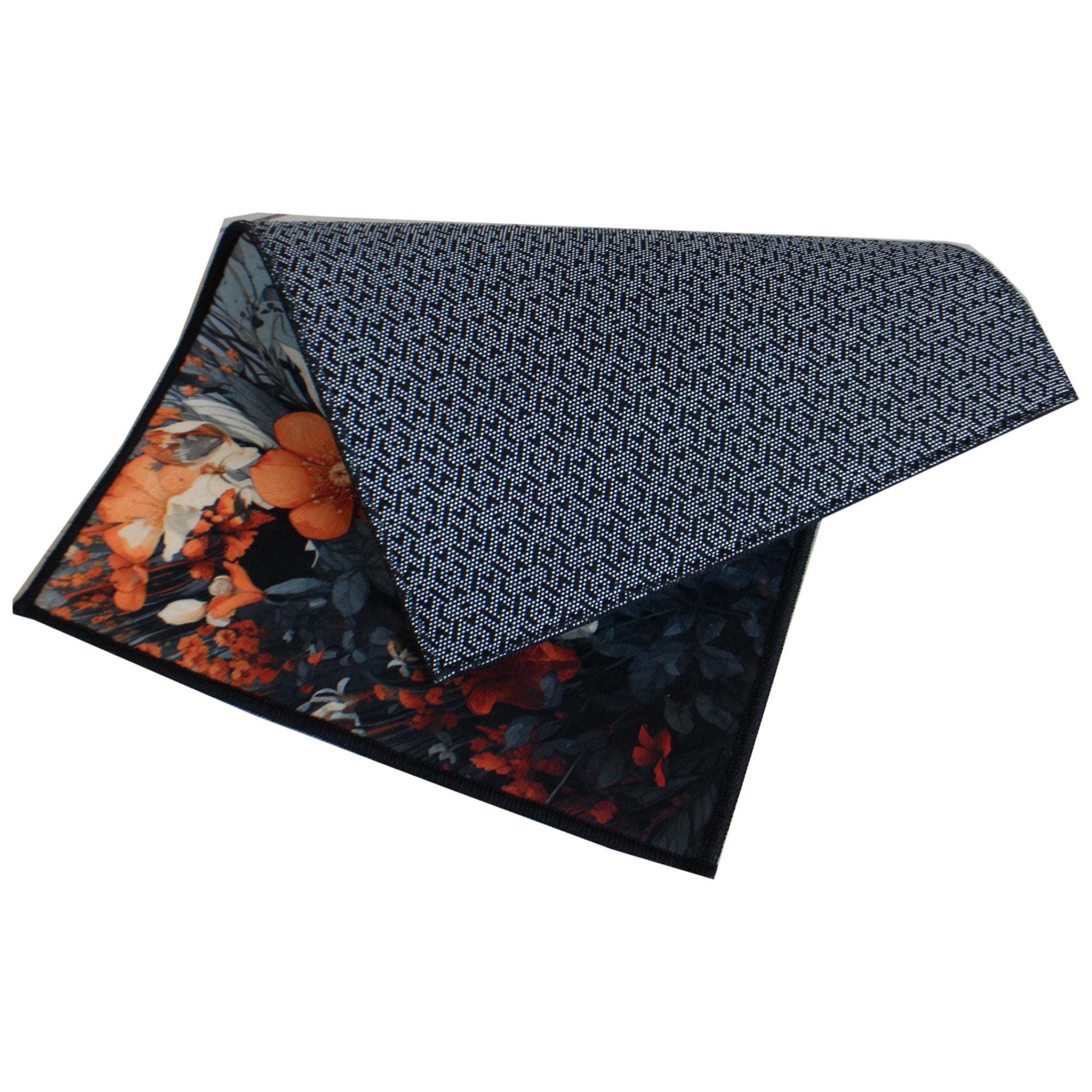 Tiger Rug,tiger Pattern Rug,botanical Tiger Leopard Print Rug,rustic ...