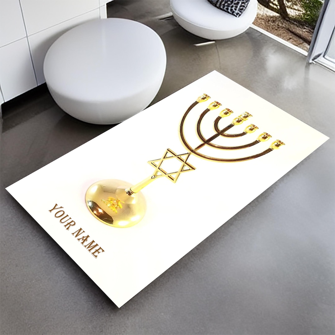 Hebrew Israelite, Jewish Prayer Rug, Custom Hebrew Prayer Mat, Hebrew ...