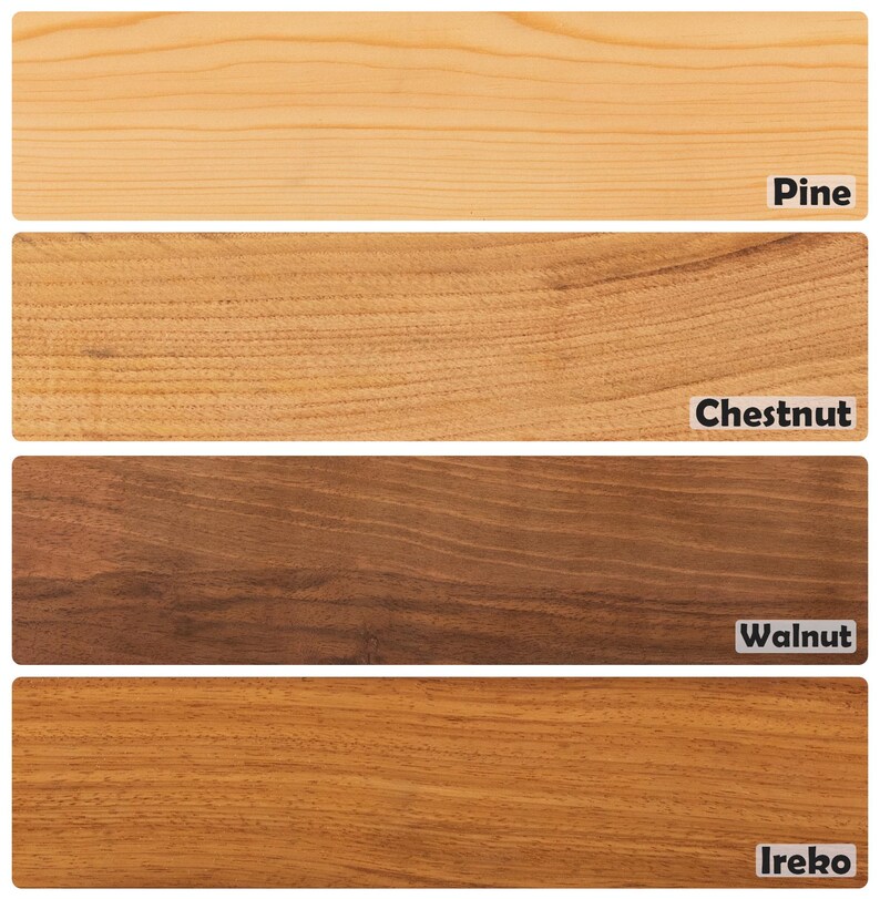 Curved Edge Solid Wood Linear Pendant Light - Etsy