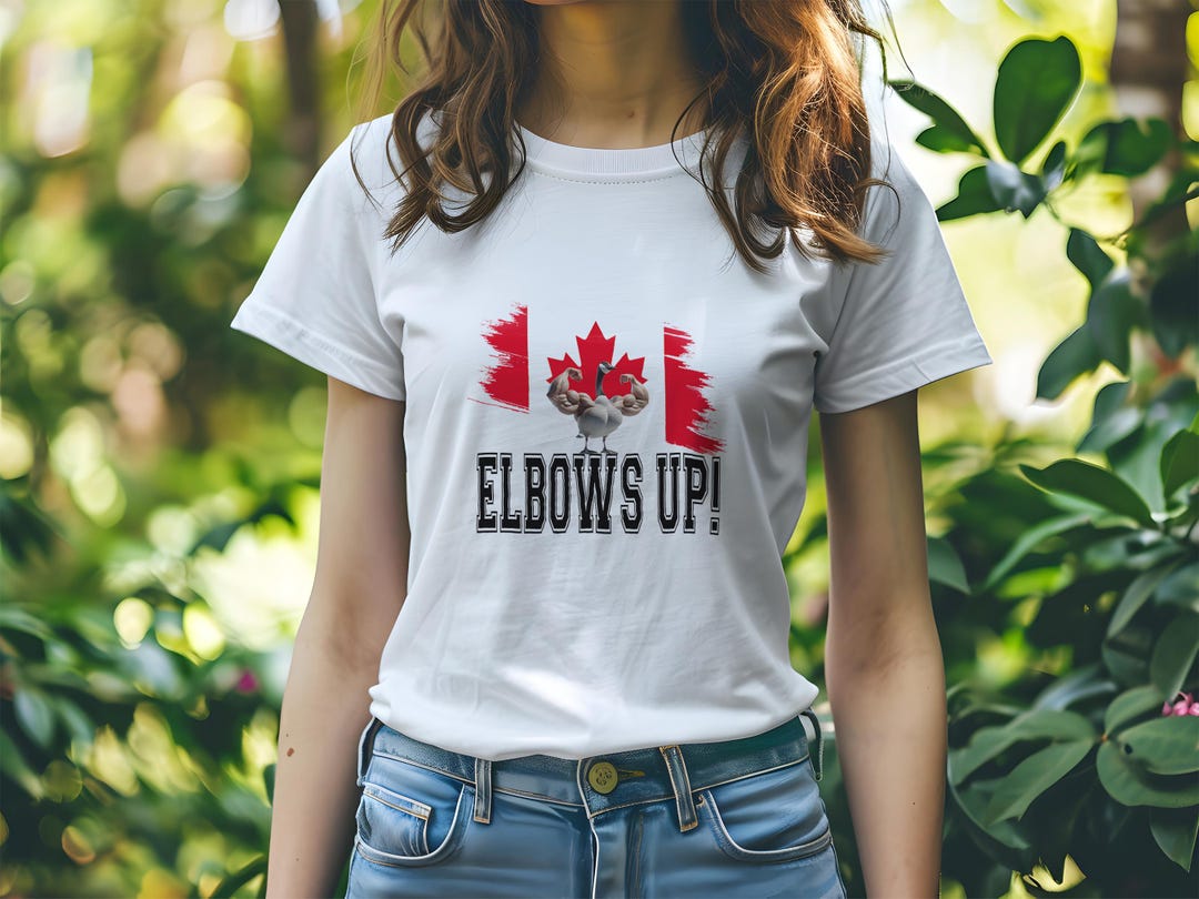 Elbows Up!, Goose Canadian Pride PNG Digital Download Sublimation/dtf ...