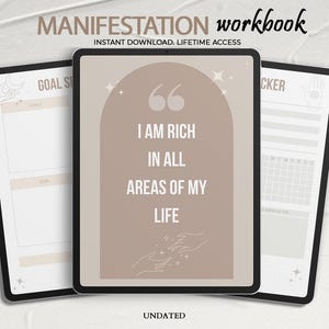 Printable Manifestation Work Book | Manifestation Journal | Spiritual ...
