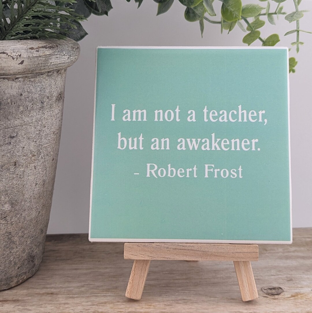 Teacher Appreciation Tile, Teachers, Teacher, Educators Sign - Easel ...