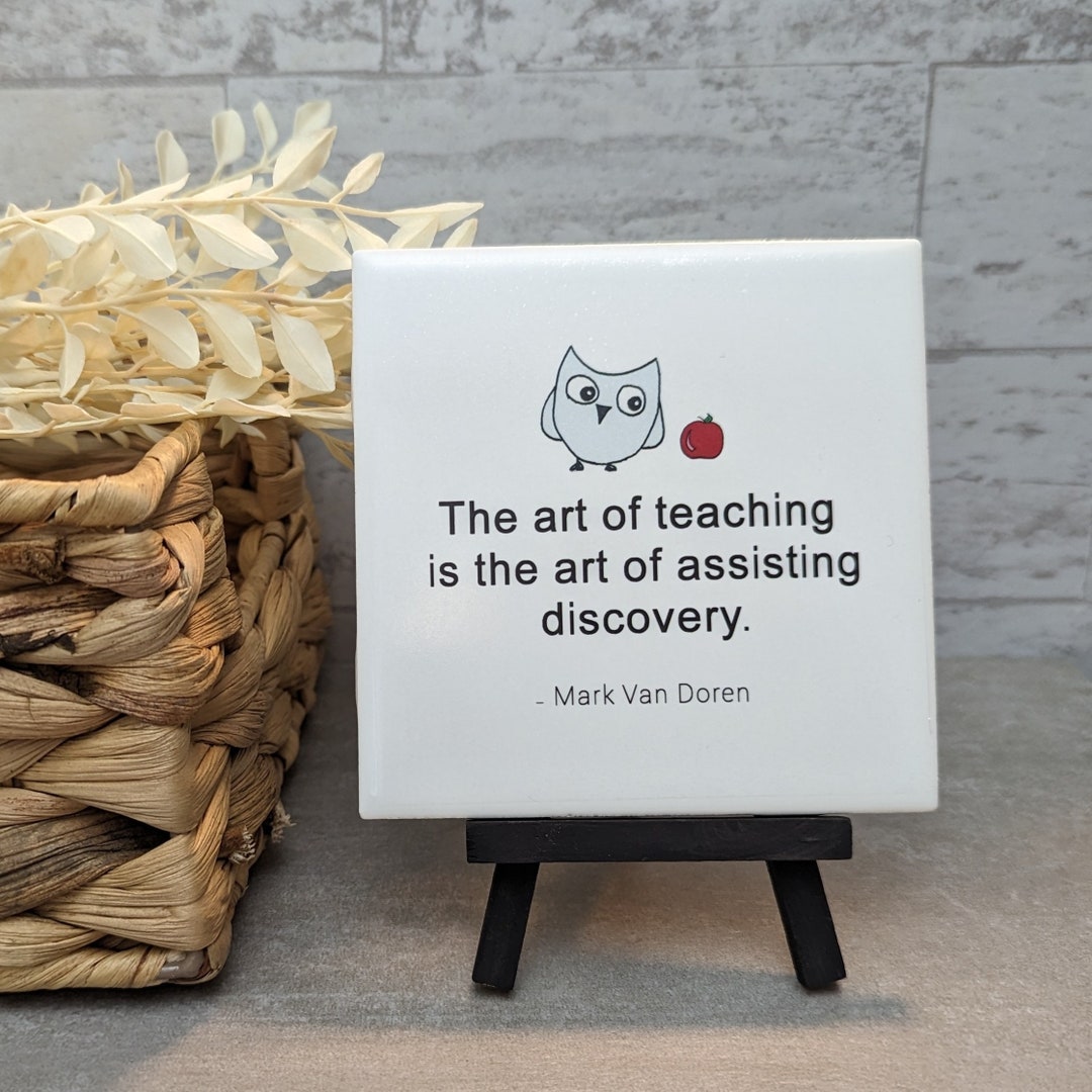 Teacher Appreciation Tile, Teachers, Teacher, Educators Sign the Art of ...