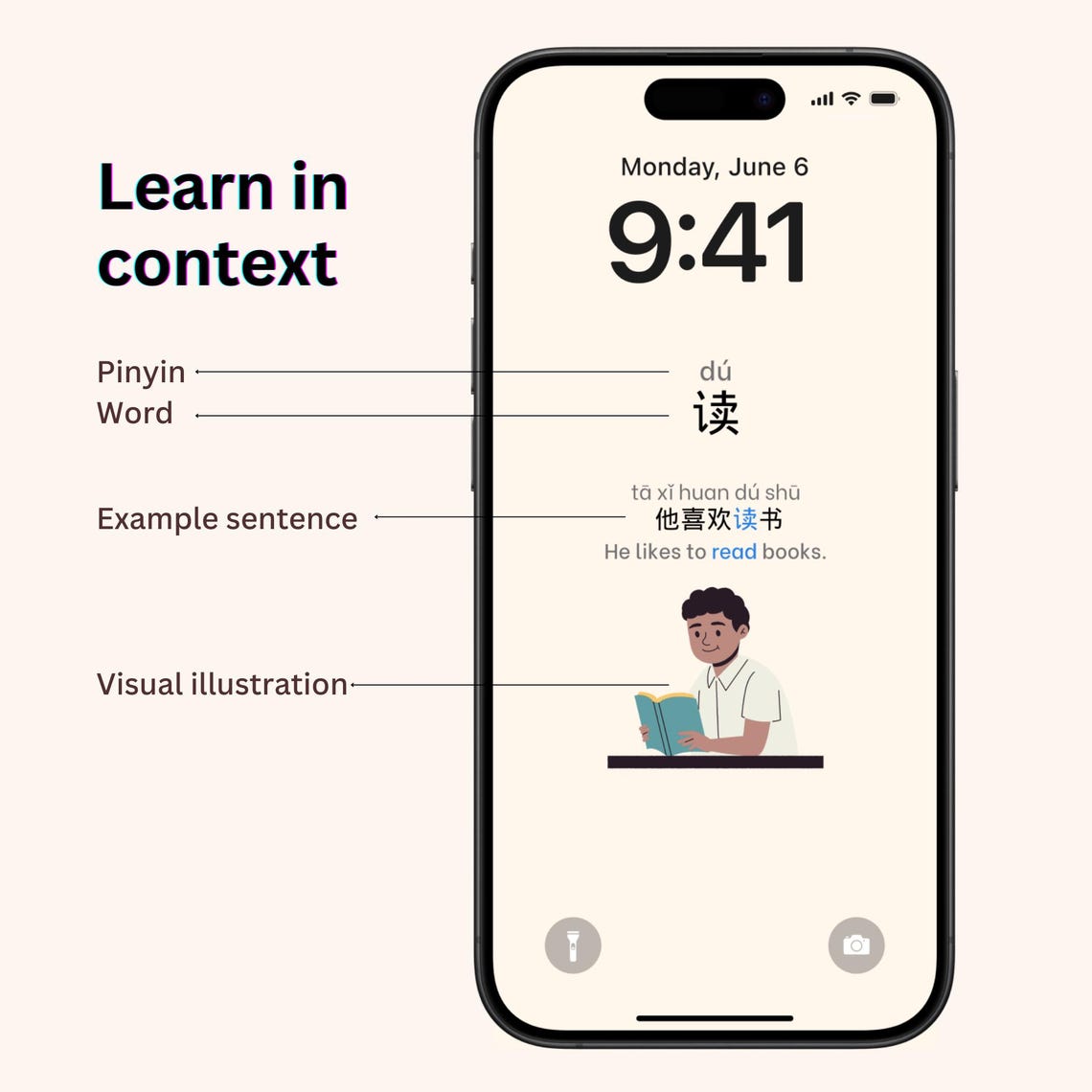 Chinese HSK 1 Vocabulary Phone Wallpaper, 150 Chinese Words, Digital ...