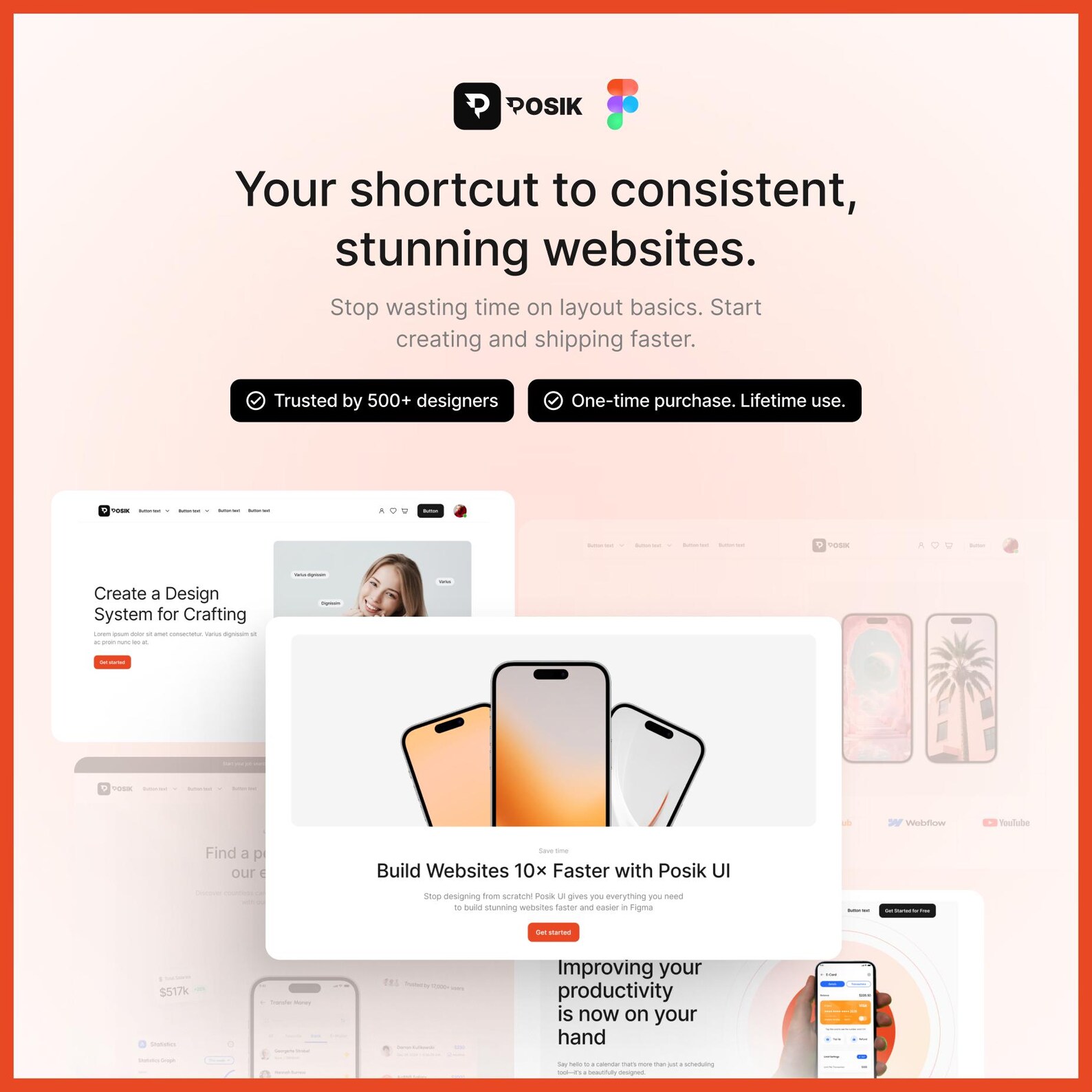 Figma Website UI Kit – Web Design System for Designers | No-code ...
