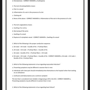 PCT Exam & Practice: 2024/2025 Actual Exam, Verified Answers - Etsy