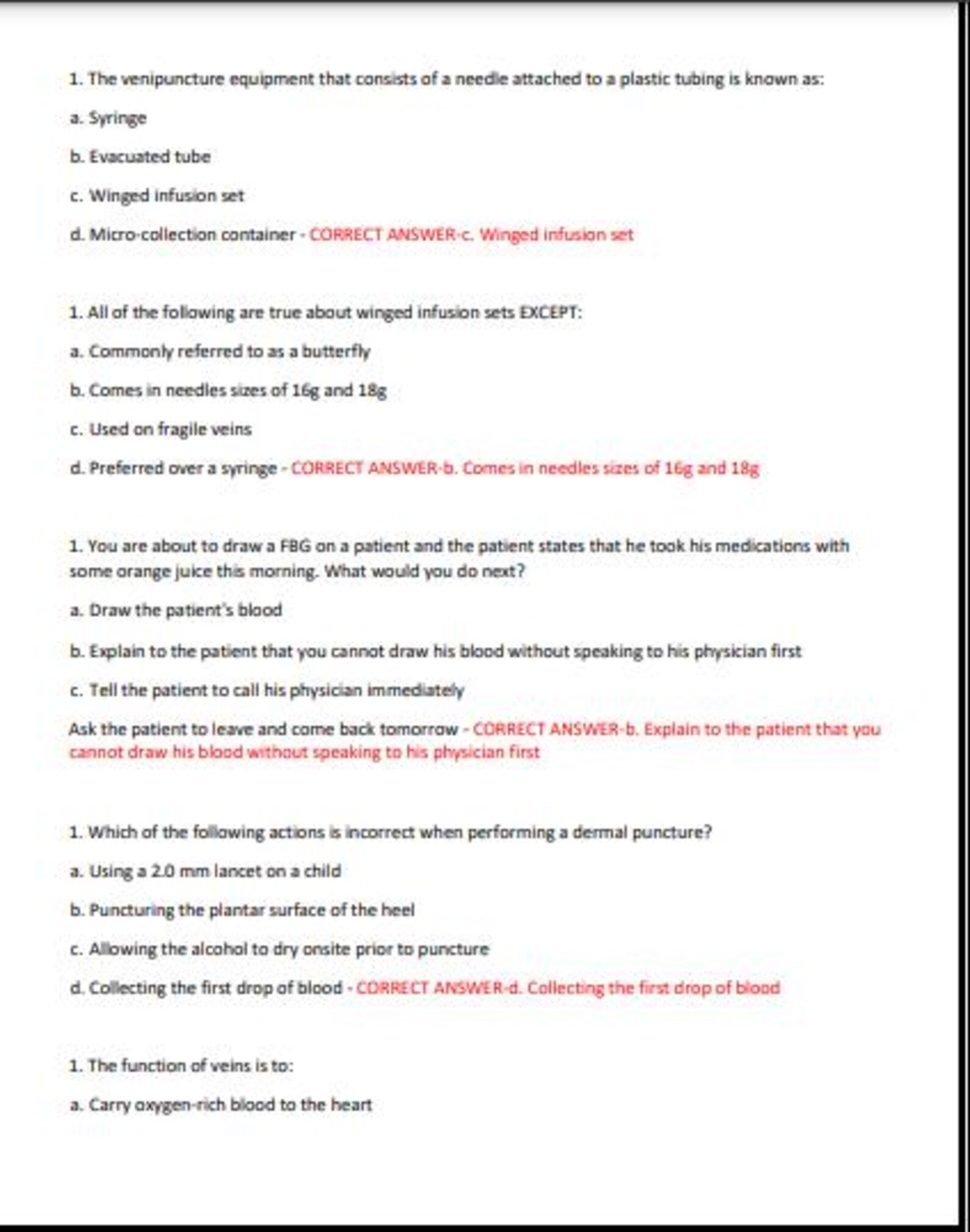 PCT Exam & Practice: 2024/2025 Actual Exam, Verified Answers - Etsy