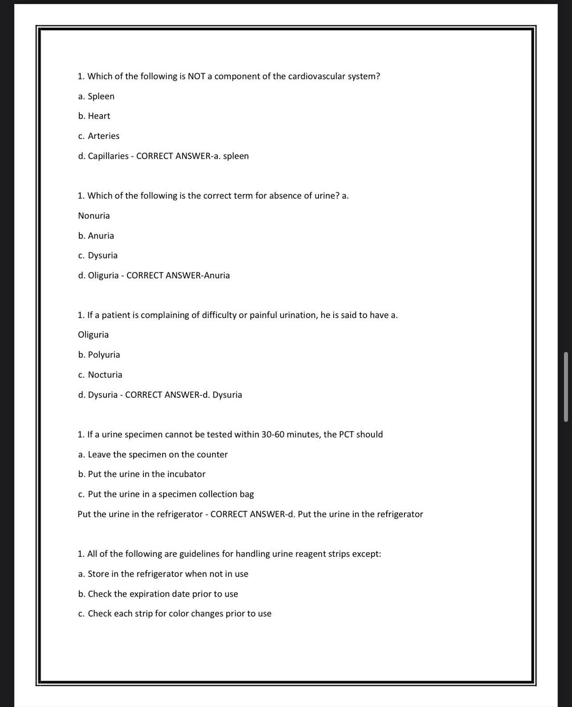 PCT Exam & Practice: 2024/2025 Actual Exam, Verified Answers - Etsy