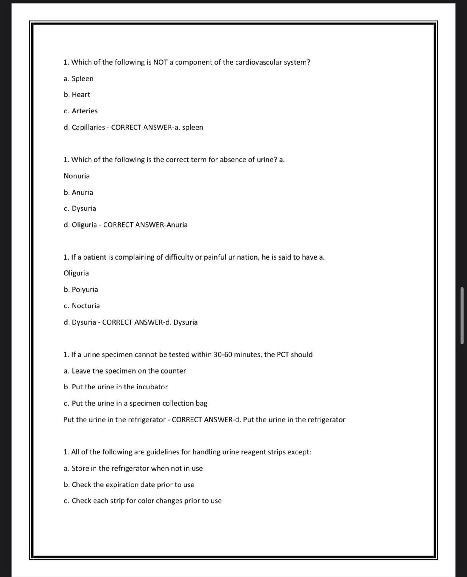 PCT Exam & Practice: 2024/2025 Actual Exam, Verified Answers - Etsy