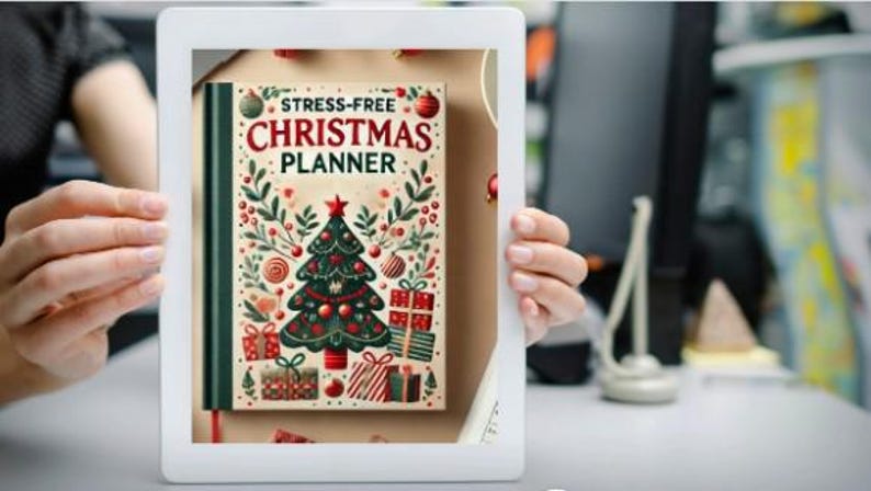 Stress-free Christmas Planner: Holiday Organizer (printable) - Etsy UK