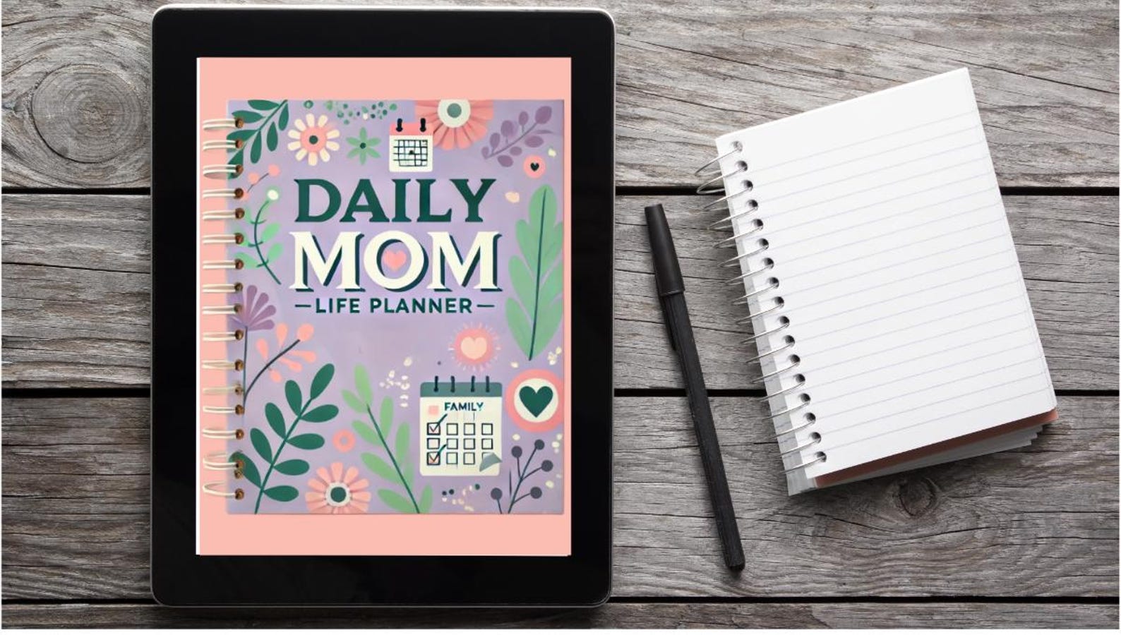 Daily Mom Life Planner - Printable Weekly Organizer for Busy Moms, Mom ...