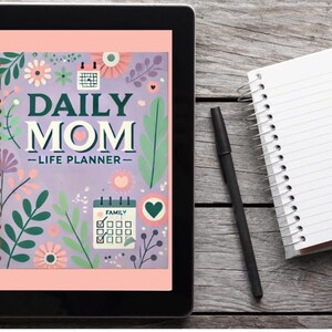 Daily Mom Life Planner - Printable Weekly Organizer for Busy Moms, Mom ...
