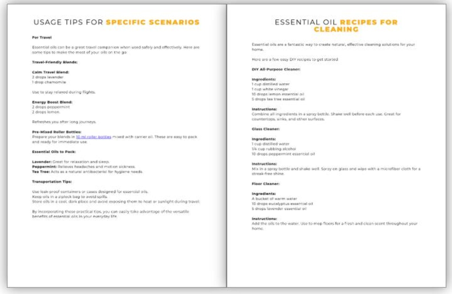 Essential Oils Guide: Uses, Safety Tips, DIY Recipes & Blending Ideas ...
