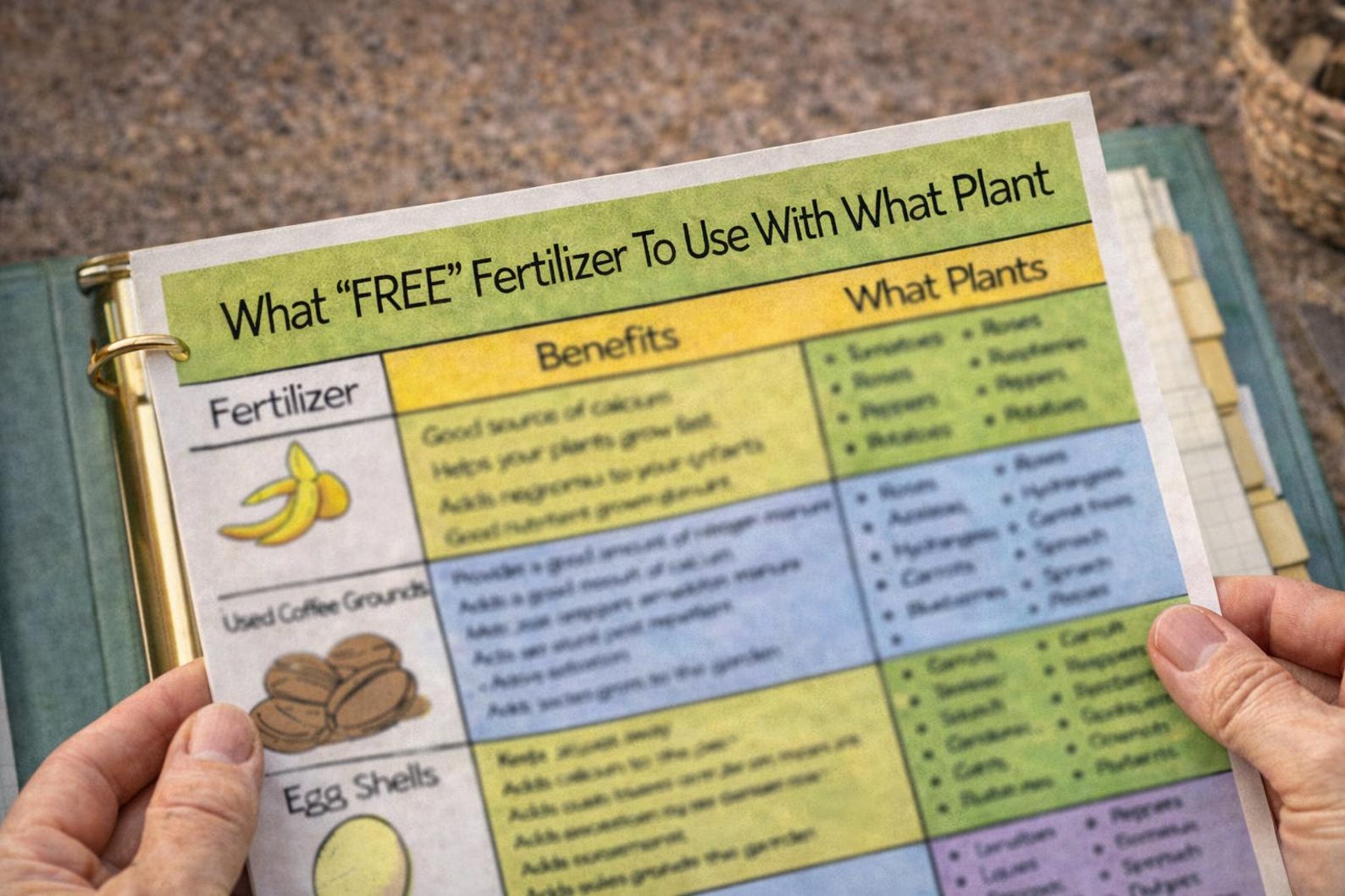 Fertilizer Cheat Sheet: Free Plant Food Guide (PDF Download) - Etsy