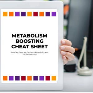 Metabolism Boosting Cheat Sheet | Printable PDF With Foods, Tips ...