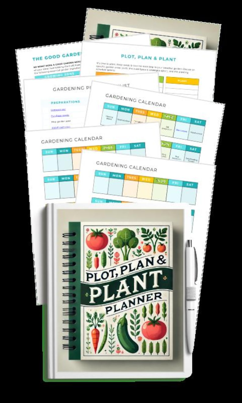 Printable Garden Planner: Plot, Plan & Plant Organizer (PDF) - Etsy