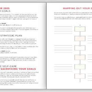 2025 Planning Calendar: Monthly Goal Tracker (digital Download) - Etsy