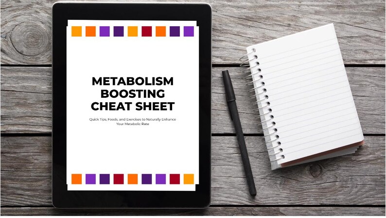 Metabolism Boosting Cheat Sheet | Printable PDF With Foods, Tips ...