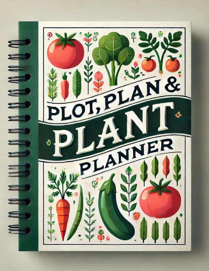 Printable Garden Planner: Plot, Plan & Plant Organizer (PDF) - Etsy