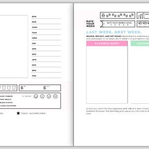 Daily Mom Life Planner - Printable Weekly Organizer for Busy Moms, Mom ...