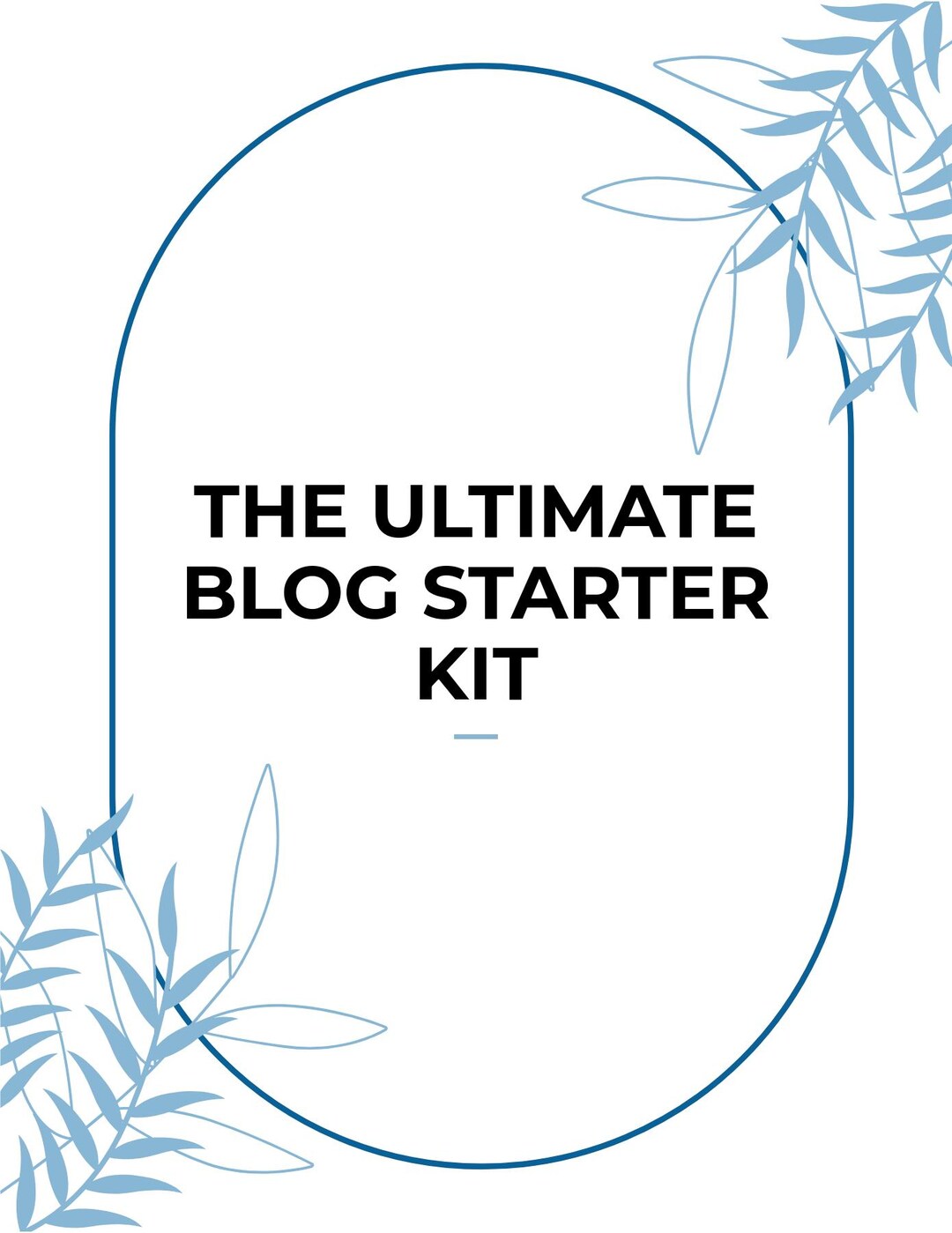 Ultimate Blog Starter Kit | Step-by-step Blogging Guide | SEO ...
