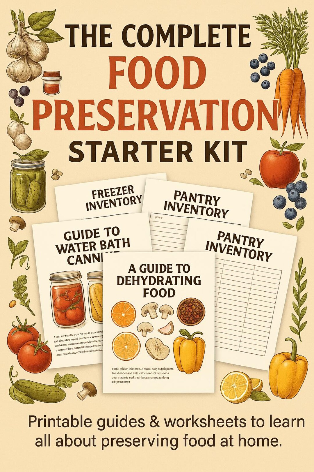 Food Preservation Starter Kit | Canning, Freezing, and Dehydrating ...