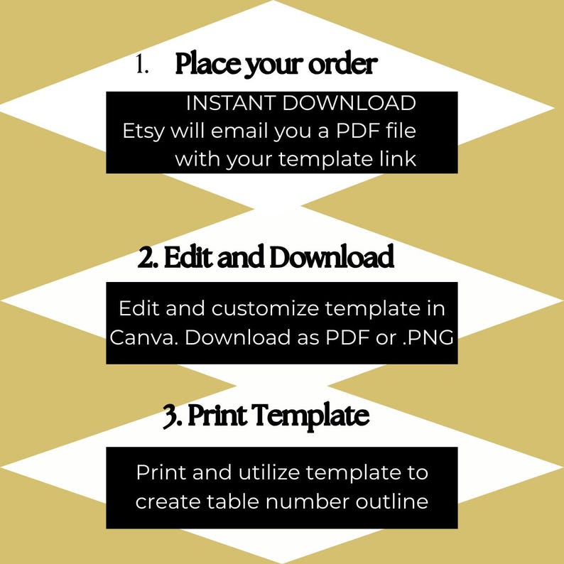 DIY Stained Glass Table Number Templates-swan- Digital Download - Etsy