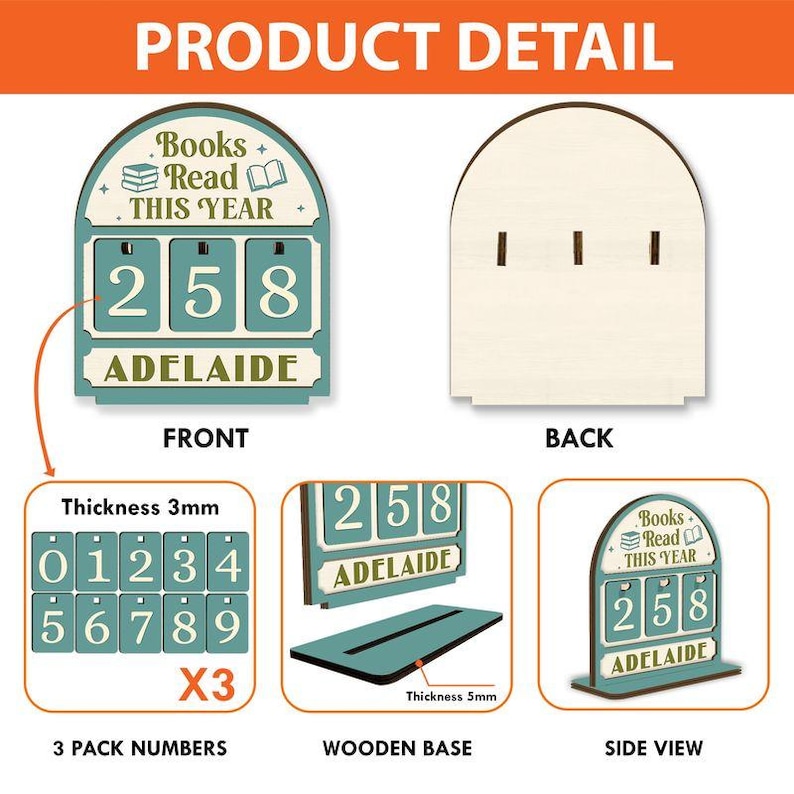 Dragon Books Read This Year Tracker 2D 2-layered, Fantasy Reading Log ...