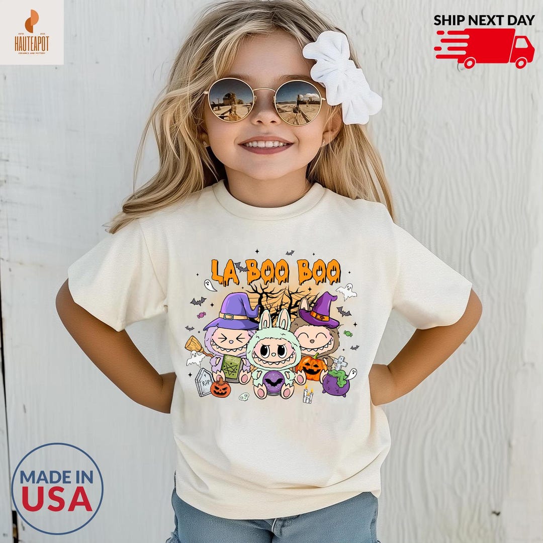 La Boo Boo Halloween Shirt,spooky La Boo Boo Shirt,kids Halloween Shirt ...