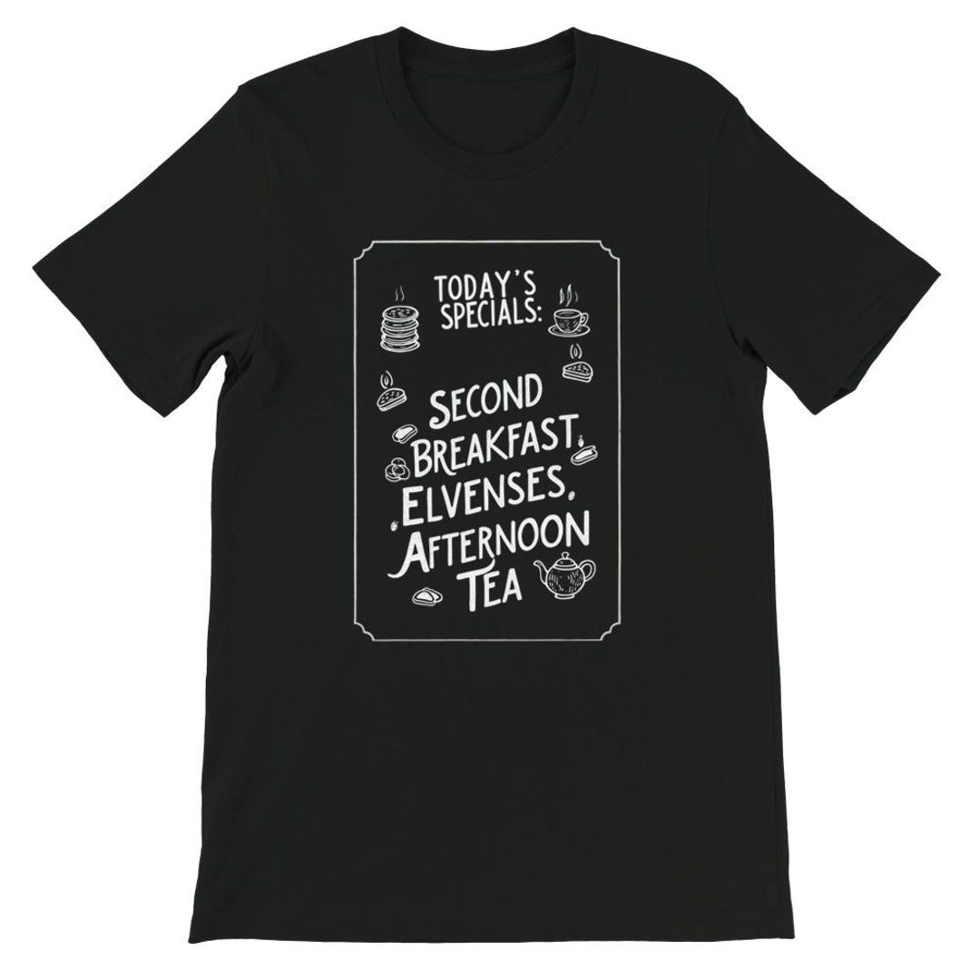 Funny LOTR MEME Shirt, Lord of the Rings MERCH Tshirt, Second Breakfast ...