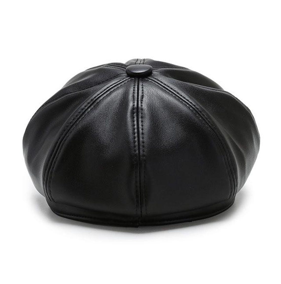 Newsboy Cap Leather - Etsy