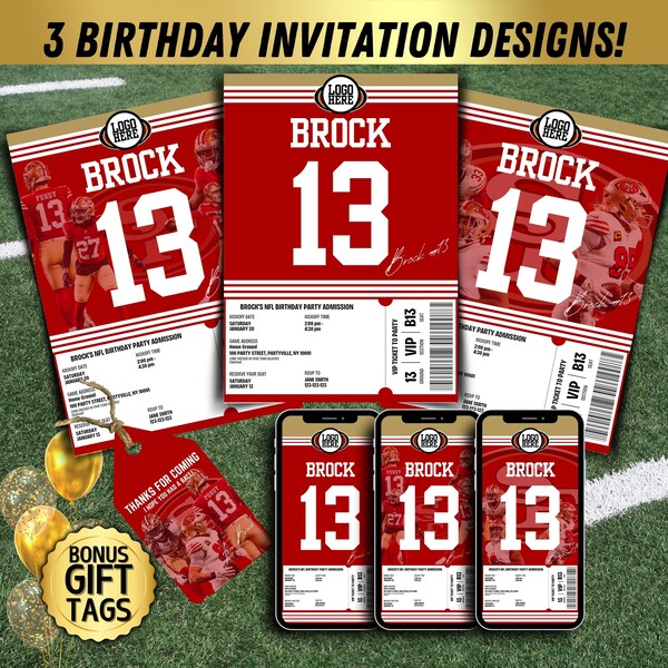 Ticket Style Invite - Etsy